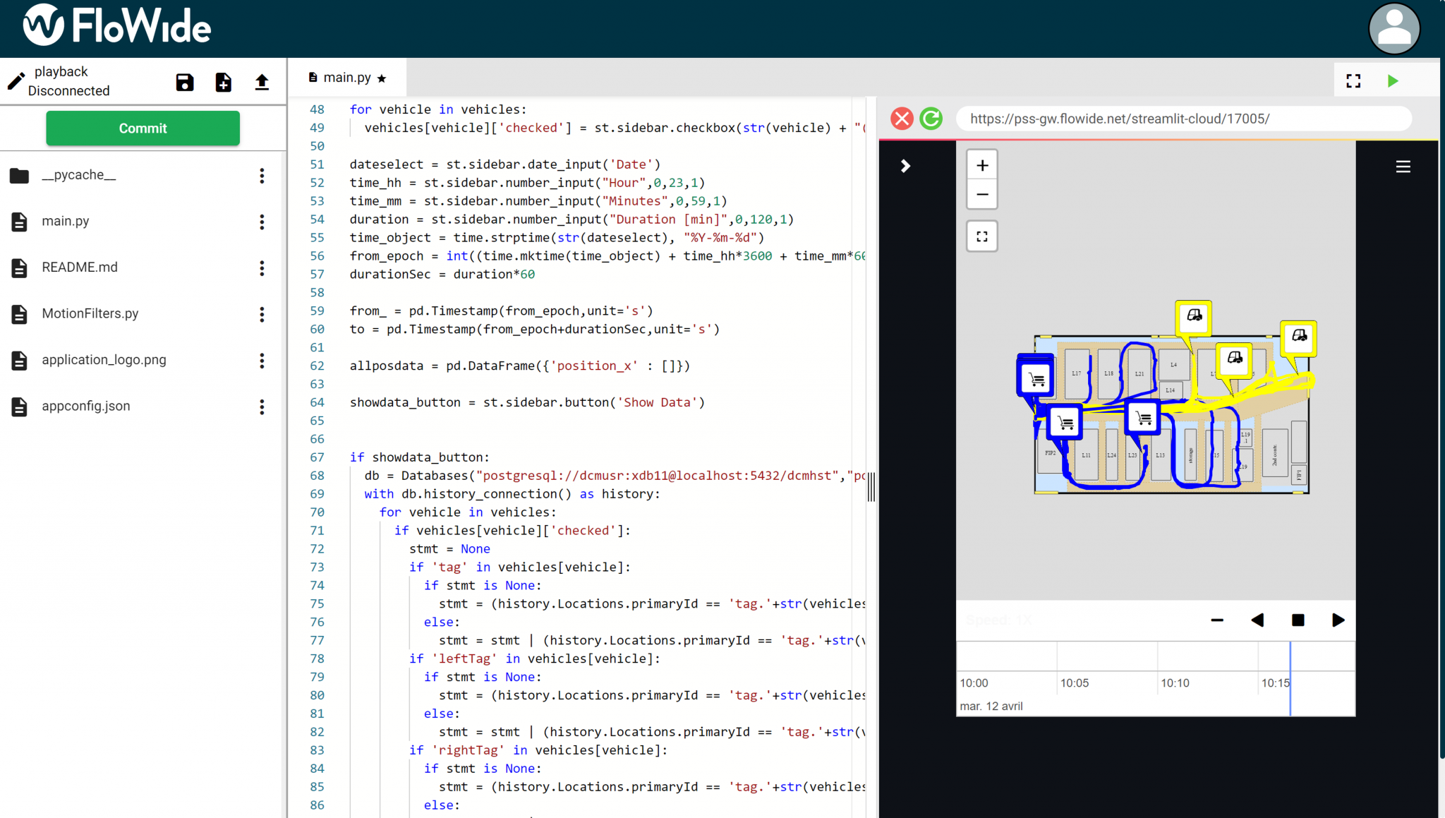 Workbench - FloWide - Location intelligence software